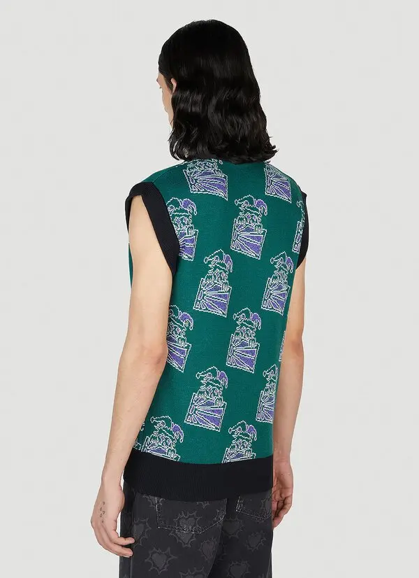 RASSVET Clown Sleeveless Sweater