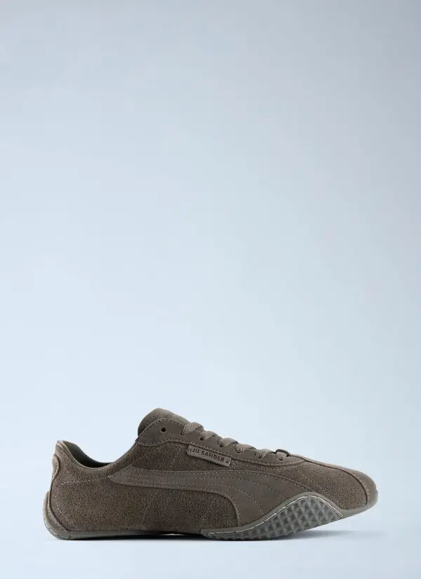 PUMA X JIL SANDER K-street Suede Sneakers - Grey