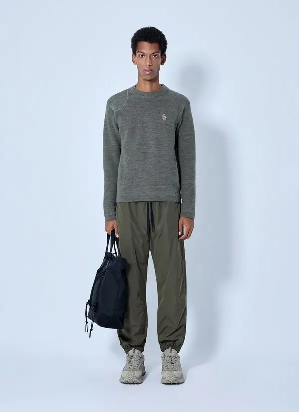 Moncler Wool Crew Neck Sweater