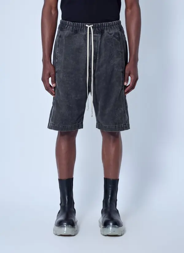 Rick Owens Pusher Shorts - Grey