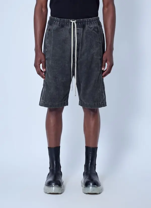 Rick Owens Pusher Shorts - Grey