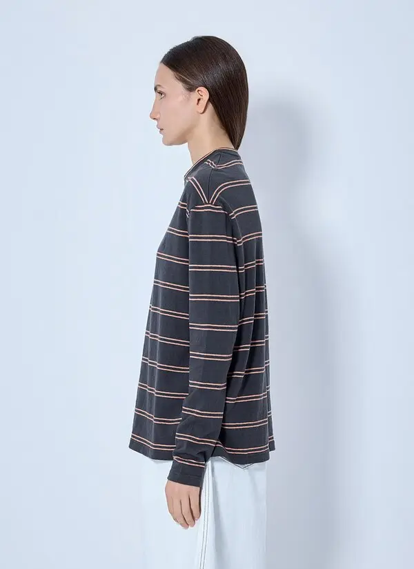 JIL SANDER Striped Long Sleeve T-shirt