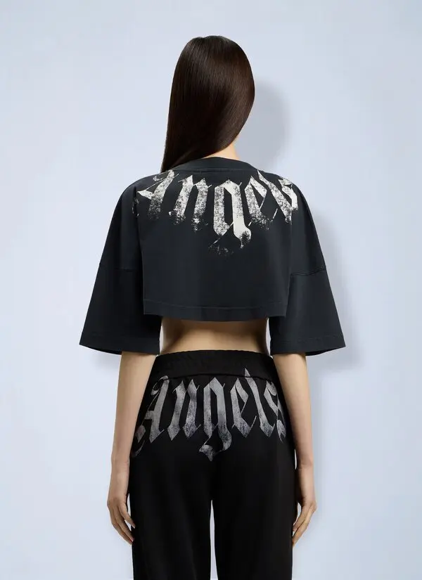 Palm Angels Big Neck Logo Mini T-shirt