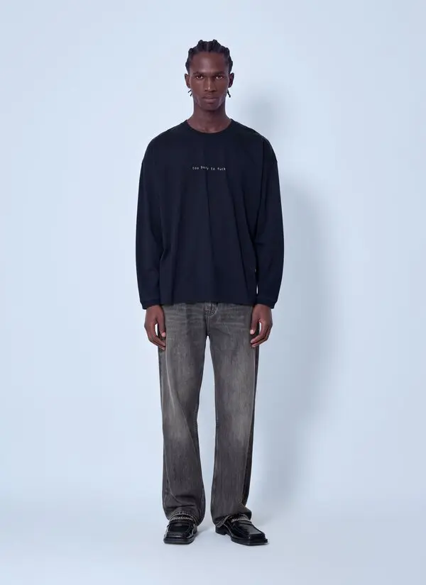 Vetements Too Busy To Fuck Longsleeve