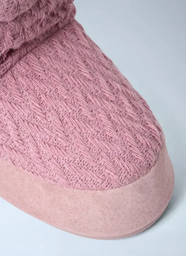 MOON BOOT X GUEST IN RESIDENCE Icon Low Nolace Knit Boots