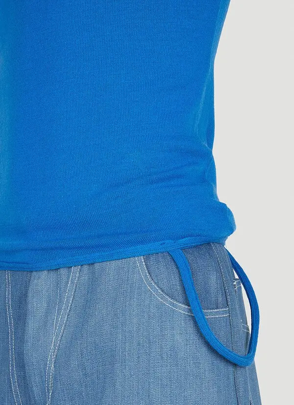 MAINLINE:RUS/FR.CA/DE Asymmetric Tank Top