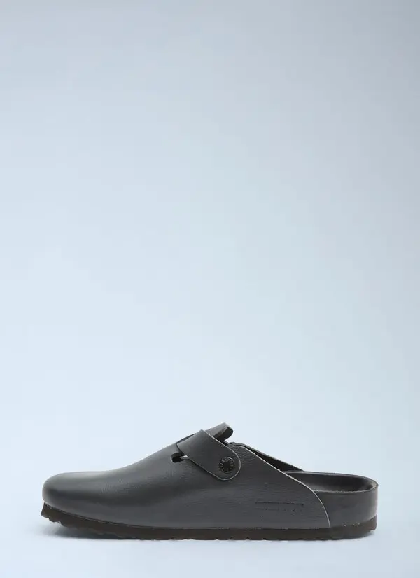 BIRKENSTOCK Boston Mules - Black