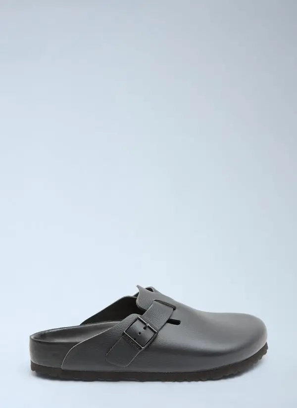BIRKENSTOCK Boston Mules - Black