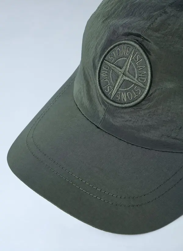 Stone Island Logo Motif Baseball Cap