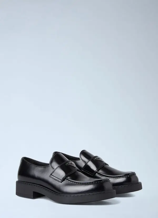 Prada Chocolate Loafers