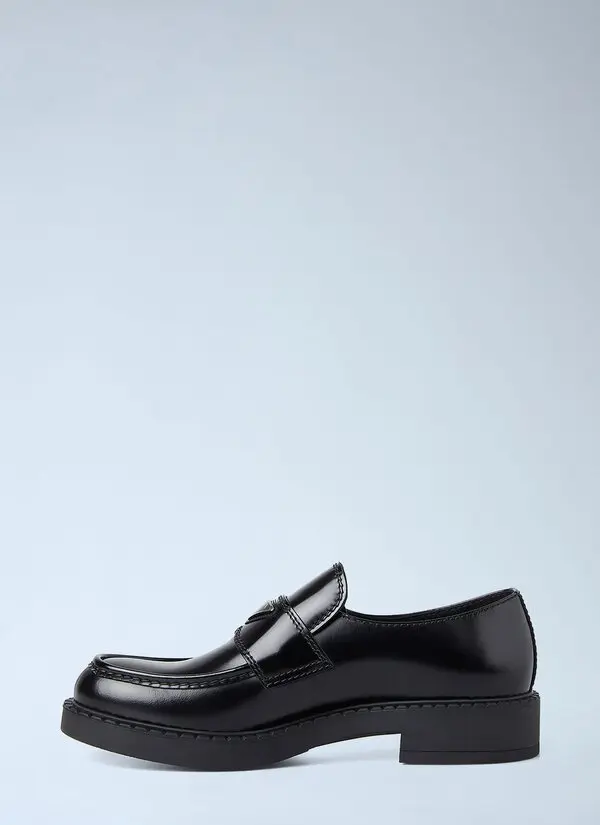 Prada Chocolate Loafers