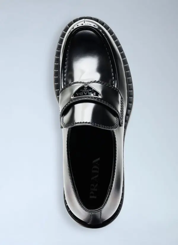 Prada Chocolate Loafers