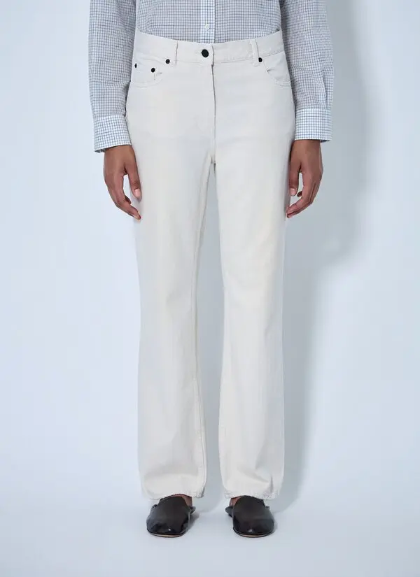 THE ROW Fargo Jeans - Beige