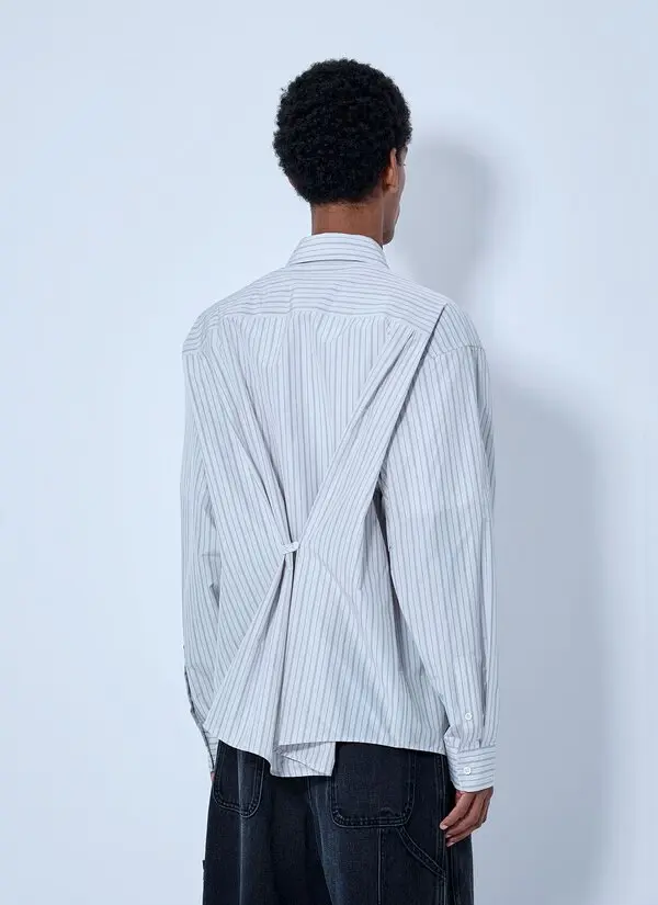 Marni Striped Cotton Poplin Shirt