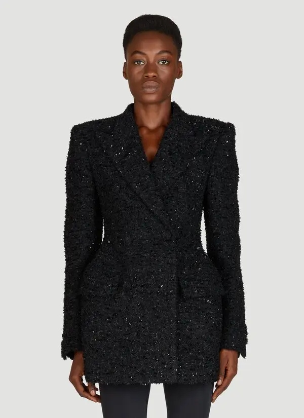 Balenciaga Hourglass Jacket - Black