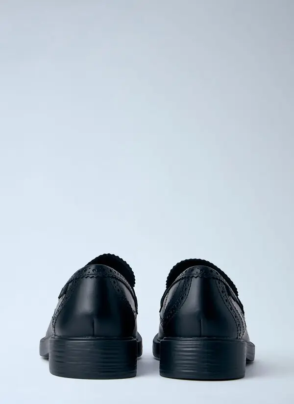 Camper Leather Brogue Loafers
