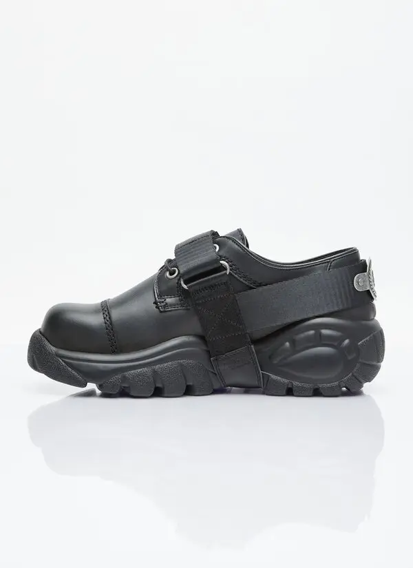 BUFFALO SOURCE X HERRENSAUNA Herrensauna Creep Lace-up Shoes