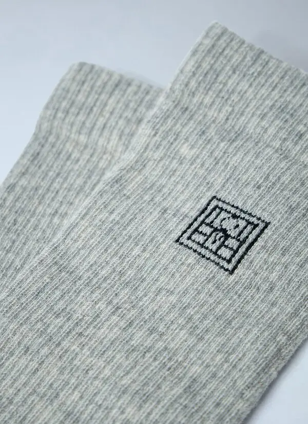 TOTEME Signature Monogram Cotton Socks