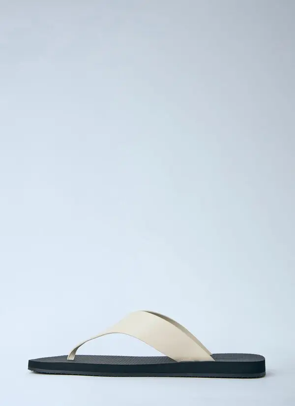 THE ROW Dune Classic Ginza Sandals - Ivory