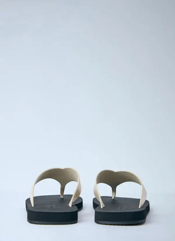 THE ROW Dune Classic Ginza Sandals - Ivory