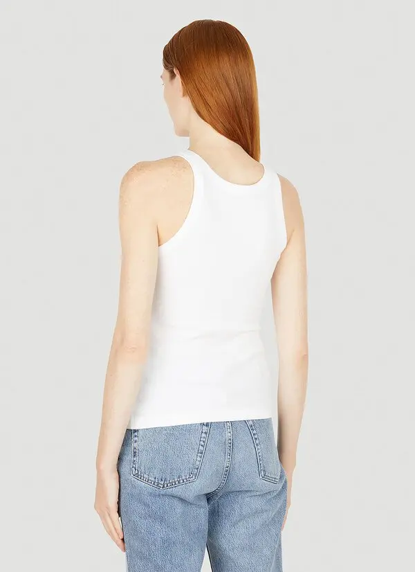 TOTEME Curved Rib Tank Top
