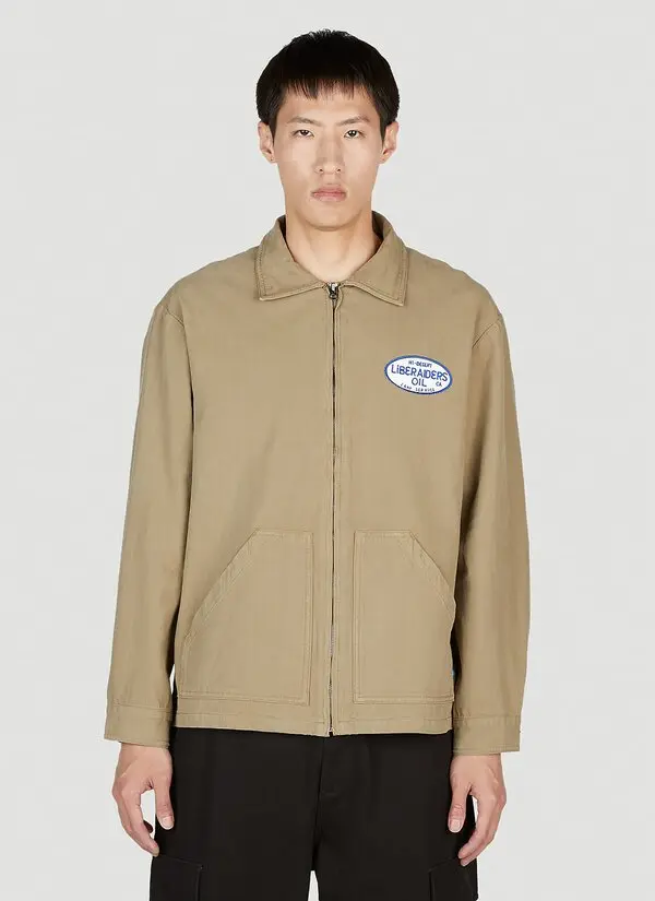 LIBERAIDERS Work Jacket - Beige