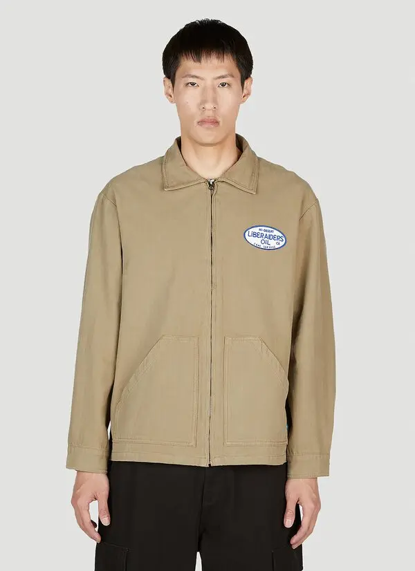 LIBERAIDERS Work Jacket - Beige