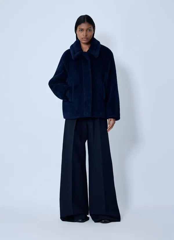 Max Mara Wool-and-silk-blend Coat