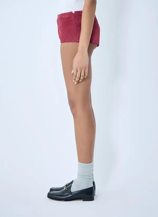 Gucci Suede Mini Shorts