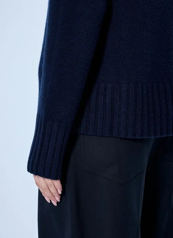 Max Mara High-neck Wool And Cashmere Sweater
