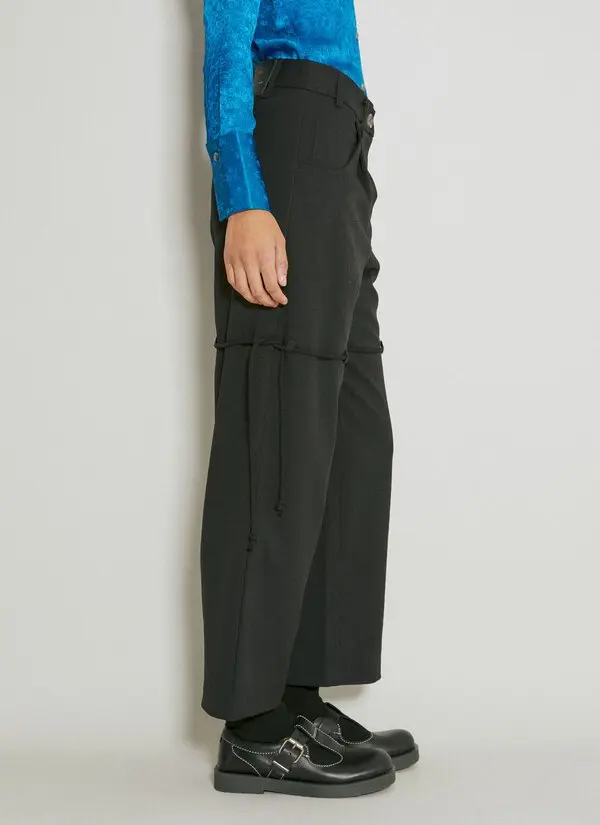 SONG FOR THE MUTE Straight Leg Suit Pants