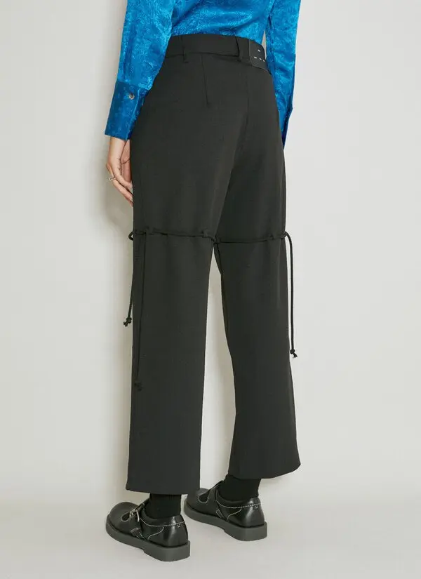 SONG FOR THE MUTE Straight Leg Suit Pants