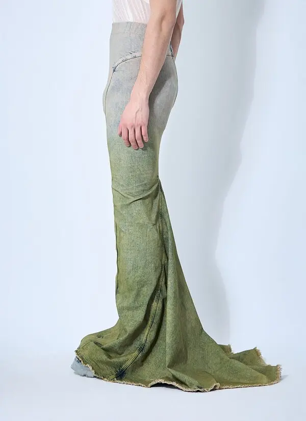 Moncler Acid Degrade Al Maxi Skirt