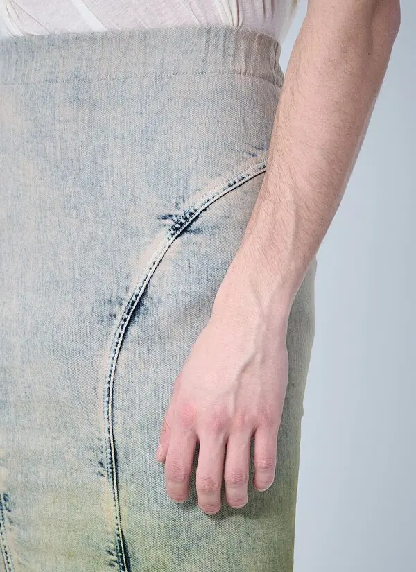 Moncler Acid Degrade Al Maxi Skirt