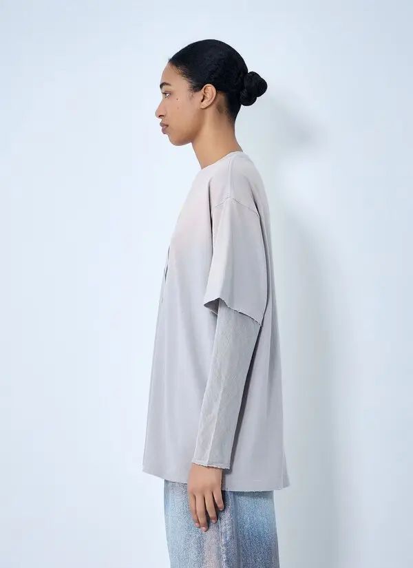 Acne Studios Layered Graphic T-shirt