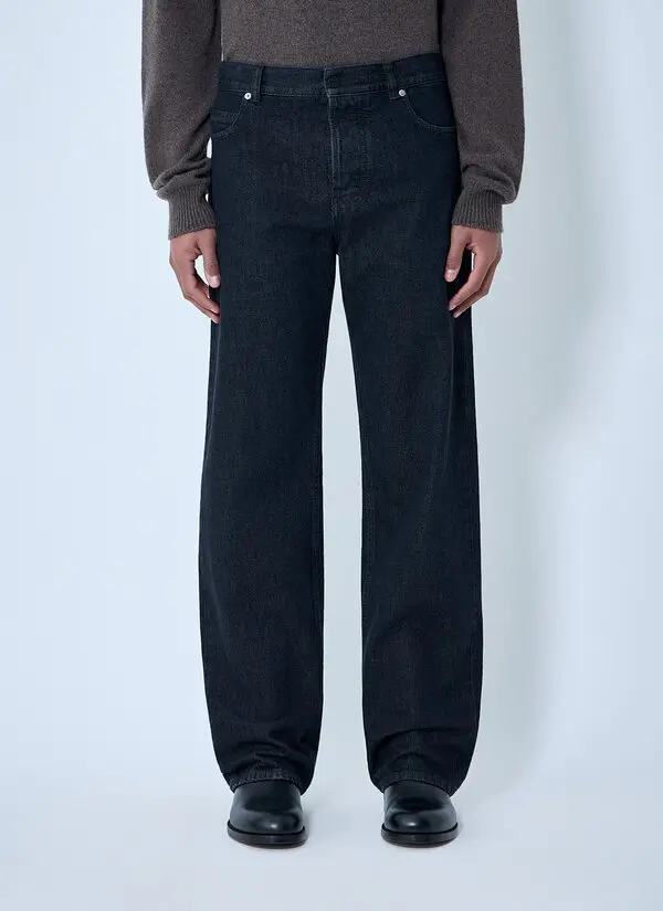 THE ROW Straight-leg Denim Jeans - Black