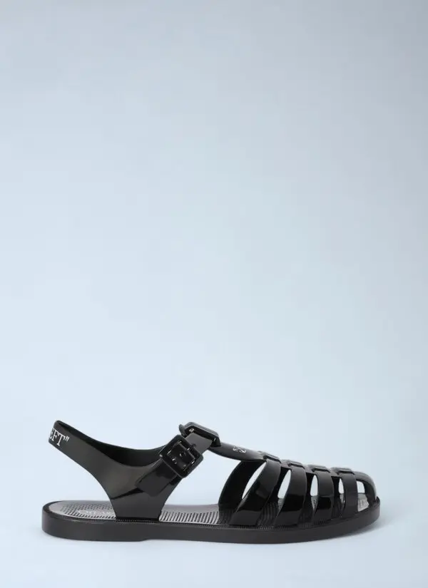 Off-White Arrow Sandals - Black