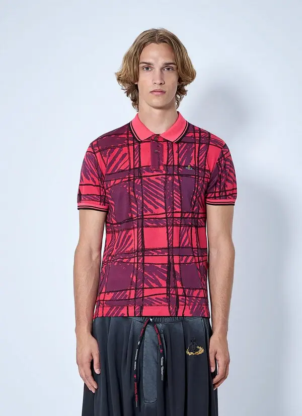 VIVIENNE WESTWOOD Classic Polo Shirt - Pink