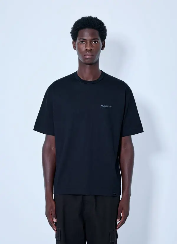 MASSIMO OSTI STUDIO Short Sleeve T-shirt - Black