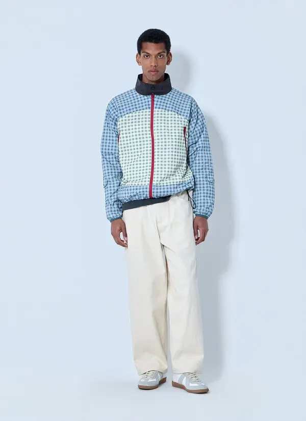 METALWOOD Checked Zip-up Jacket