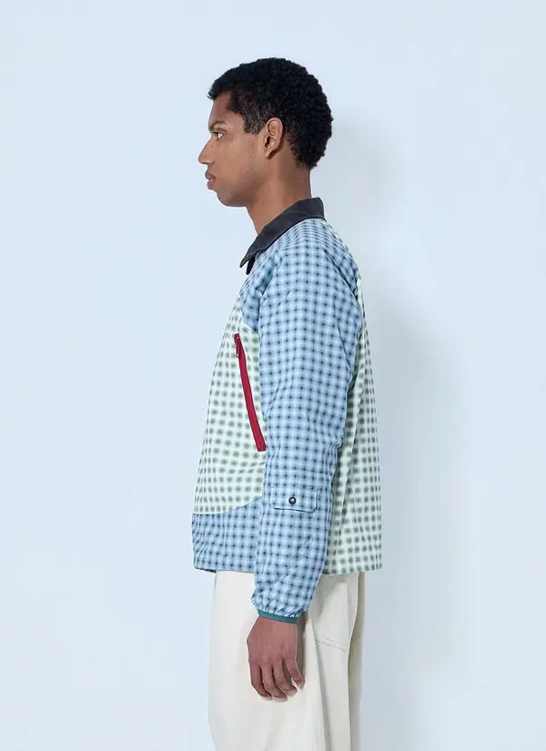 METALWOOD Checked Zip-up Jacket
