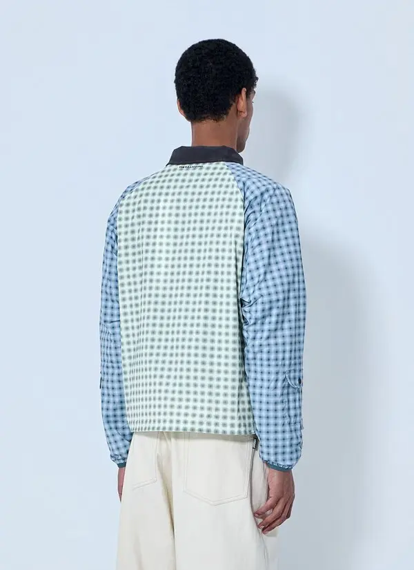 METALWOOD Checked Zip-up Jacket