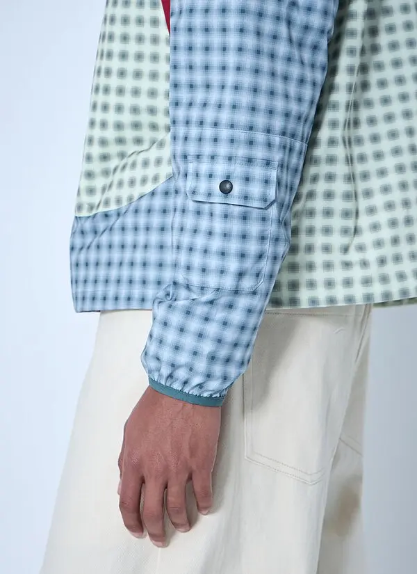 METALWOOD Checked Zip-up Jacket