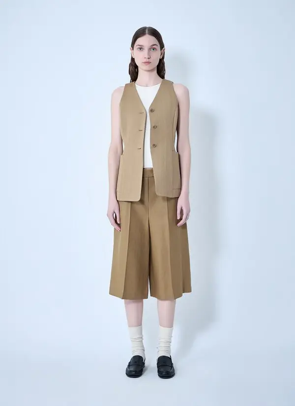 Max Mara Tailored Vest With Button Fastening
