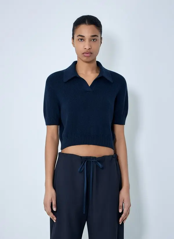 Khaite Leni Top - Navy