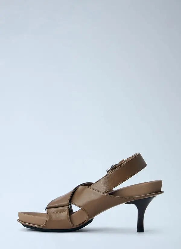 Marni Leather Slingback Sandals