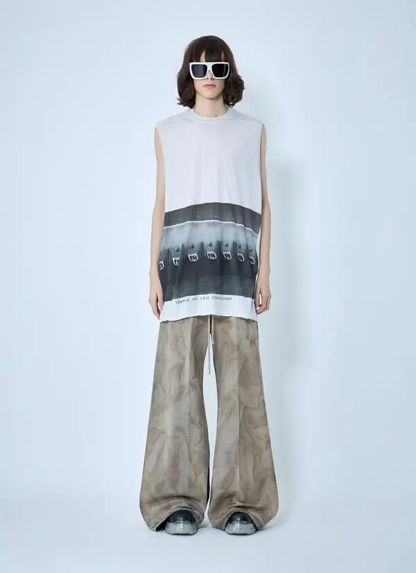 Rick Owens Sleeveless Graphic Top