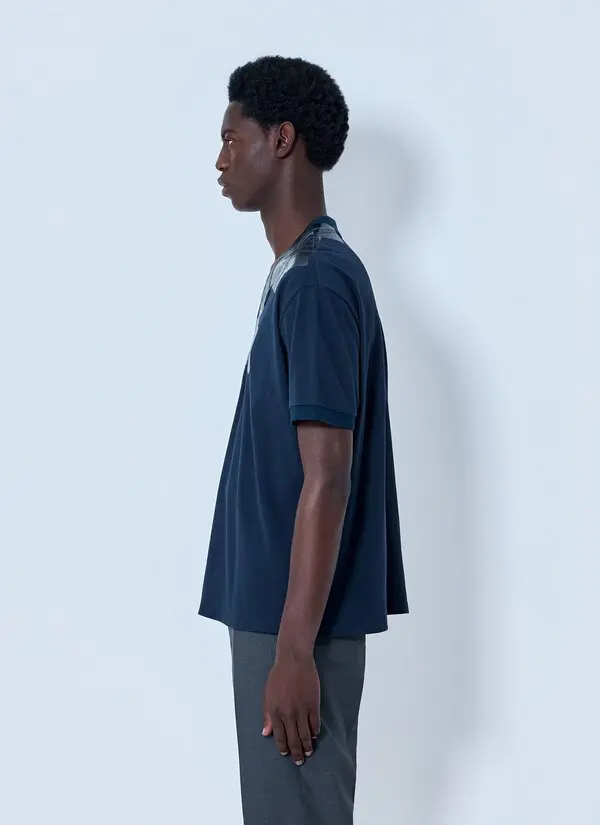 MAISON MARGIELA V-neck Panel T-shirt
