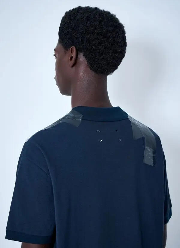 MAISON MARGIELA V-neck Panel T-shirt