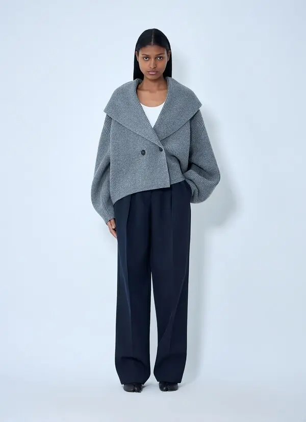 JIL SANDER High-waisted Pleated Pants